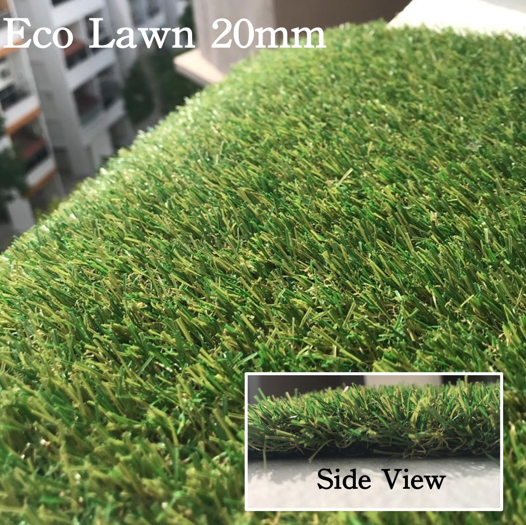 Artificial Grass 20mm Eco Lawn - Ecotecture Pte Ltd