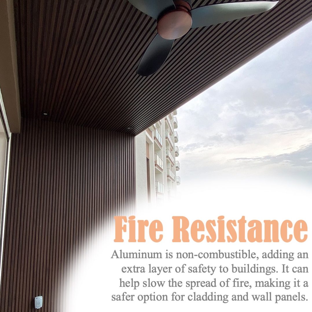[AL03-Black] Aluminium Fluted Wall Panel - Ecotecture Pte Ltd