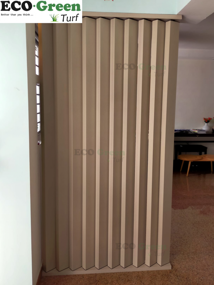 Aug 2024 | Bishan – Slatted Aluminium Tube Divider Installation ...