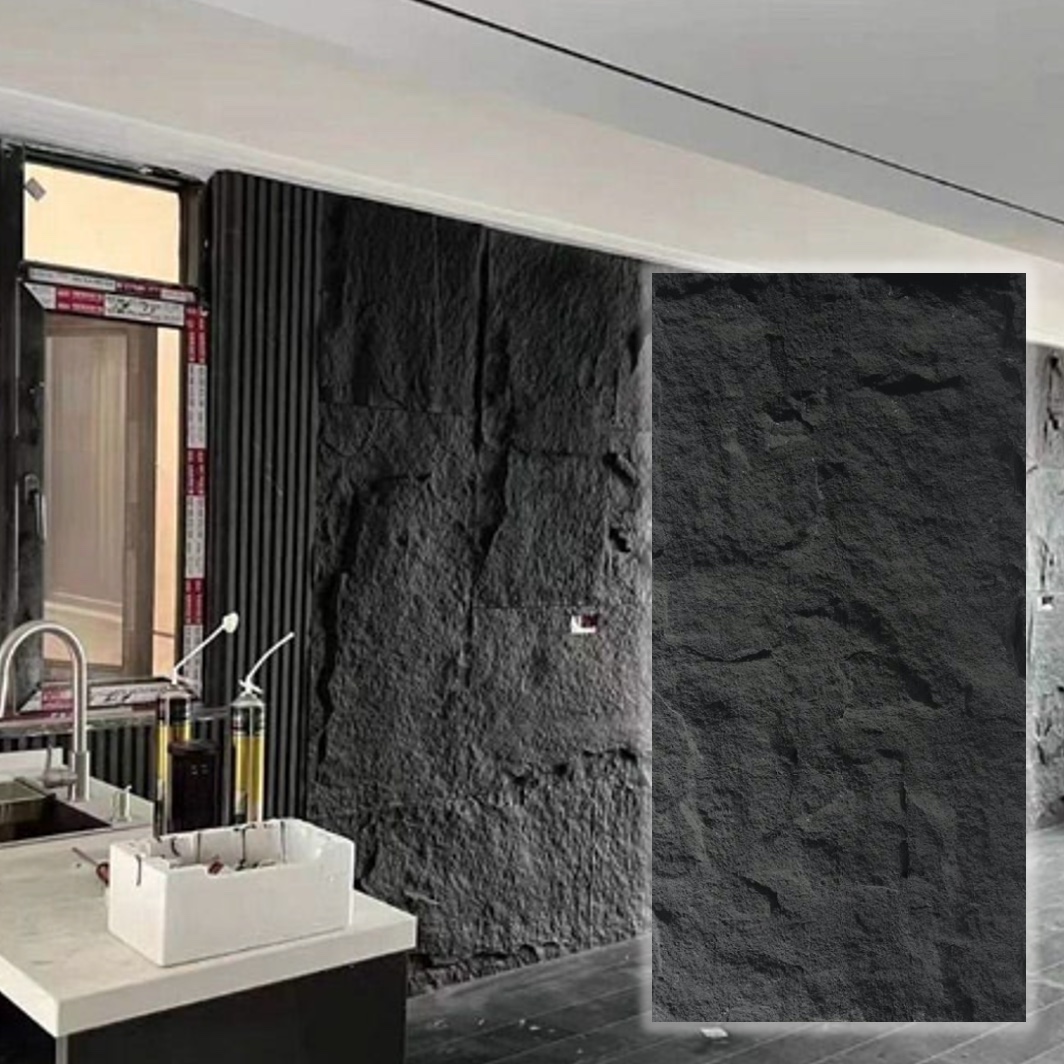 PU Stone Feature Wall Panel (Code:STWL-WH) - Ecotecture Pte Ltd