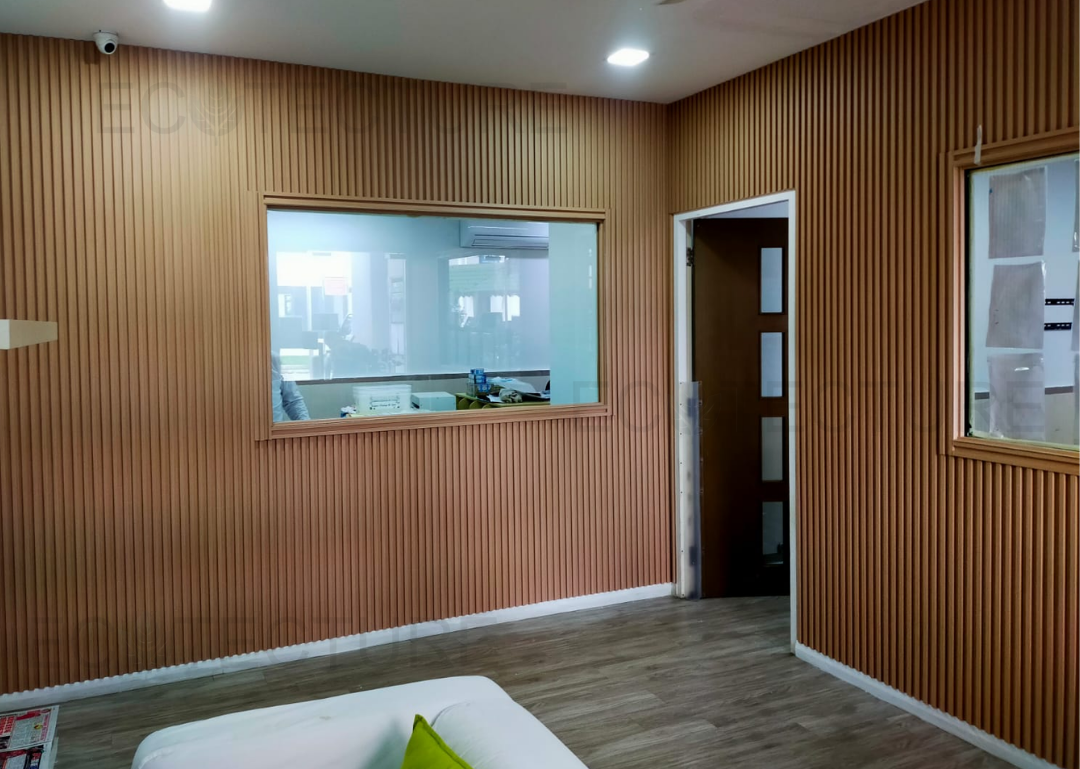 Fluted Wall Panel/ Wall Décor Installation - Ecotecture Pte Ltd