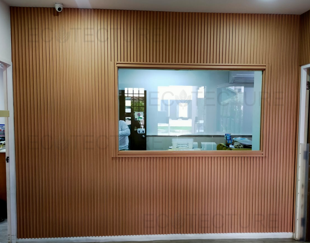 Fluted Wall Panel/ Wall Décor Installation - Ecotecture Pte Ltd