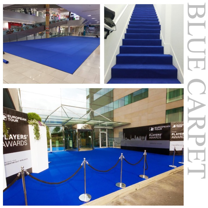 BLUE Event Carpet (2mm/5mm) - Ecotecture Pte Ltd