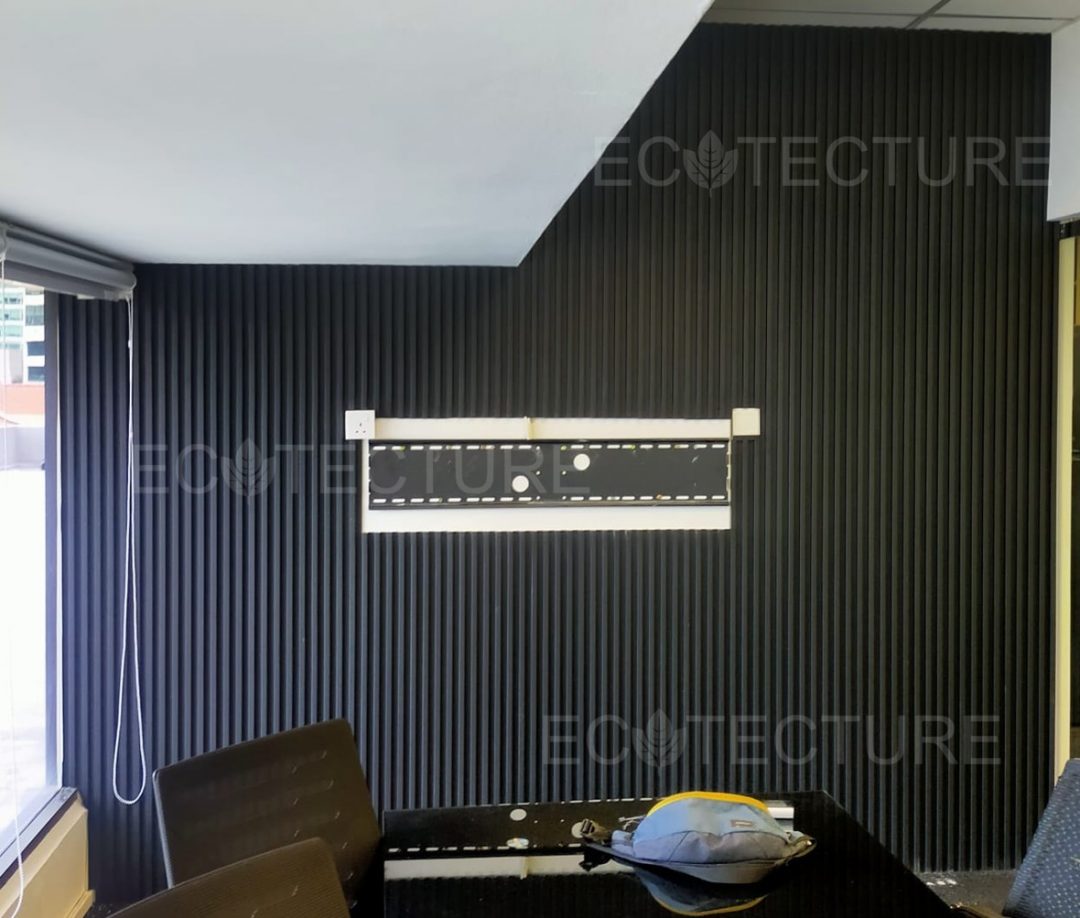Fluted Wall Panel/ Wall Décor Installation - Ecotecture Pte Ltd