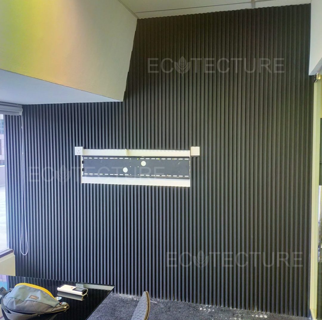 Fluted Wall Panel/ Wall Décor Installation - Ecotecture Pte Ltd
